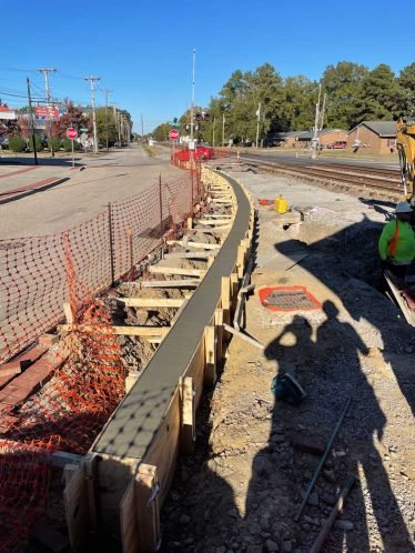 Amtrak - Wilson | M and M Concrete Construction